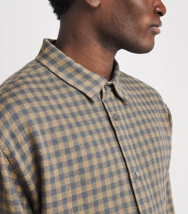 FRAME Virgin Wool Check Shirt