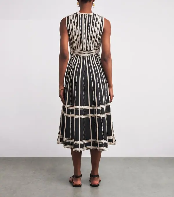 ulla johnson black and white dress Structured Mini Dress – Odd Muse