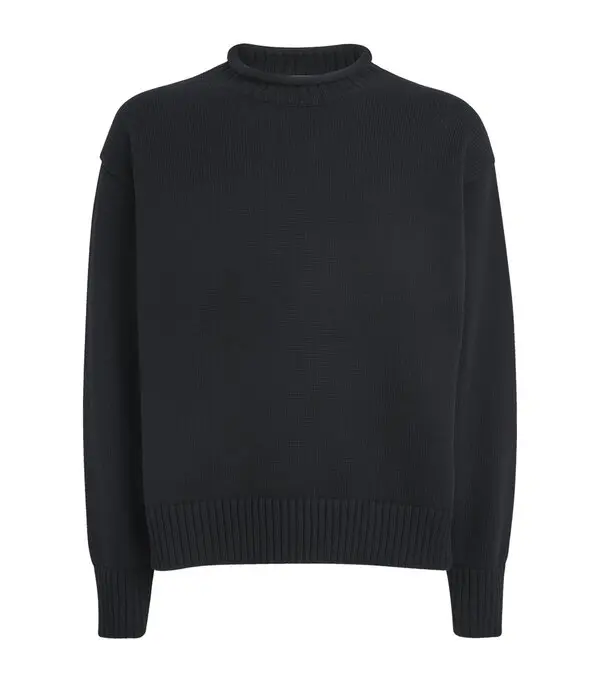 Studio Nicholson Merino Wool-cotton Sweater