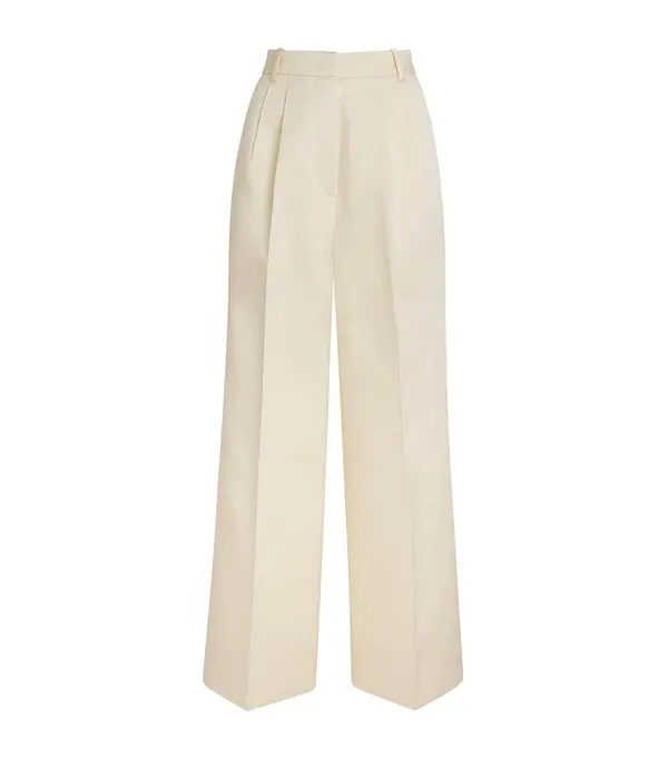 VORANIDA Pleated Wide-leg Trousers