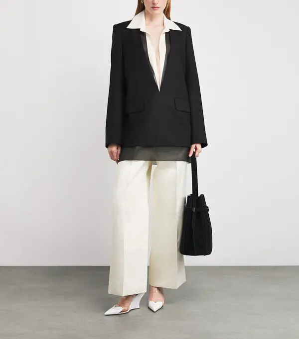 VORANIDA Layered Collared Blazer