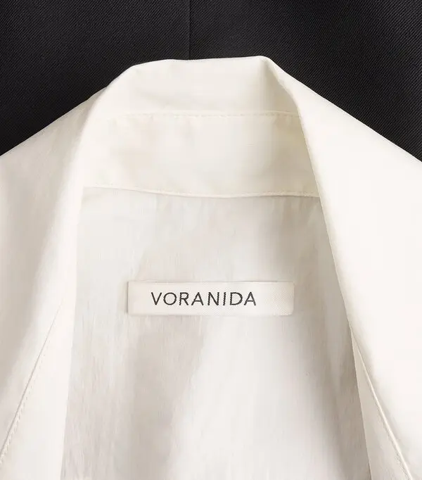 VORANIDA Layered Collared Blazer