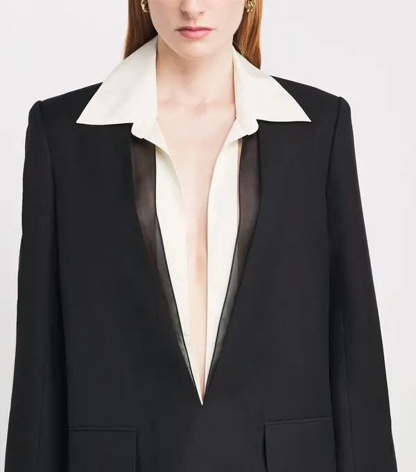VORANIDA Layered Collared Blazer