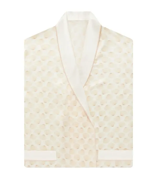 Gingerlily X Memo Press Medium Mulberry Silk Seashells Robe