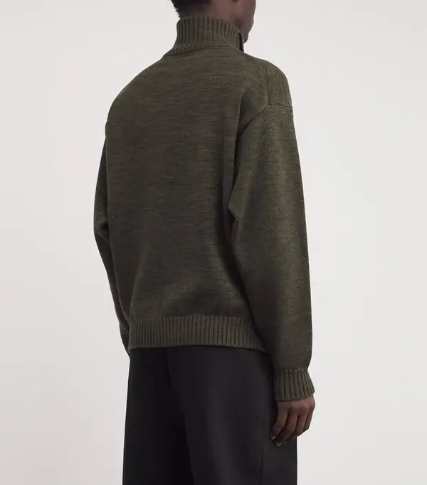 Kapital Wool Nickle Half-zip Sweater