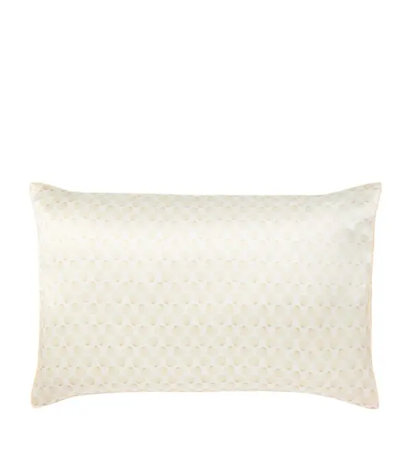Gingerlily X Memo Press Mulberry Silk Seashells Pillowcase - Pink