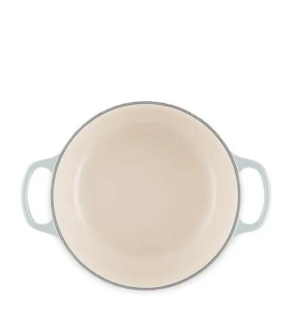LE CREUSET Cast Iron Round Casserole Dish - Blue