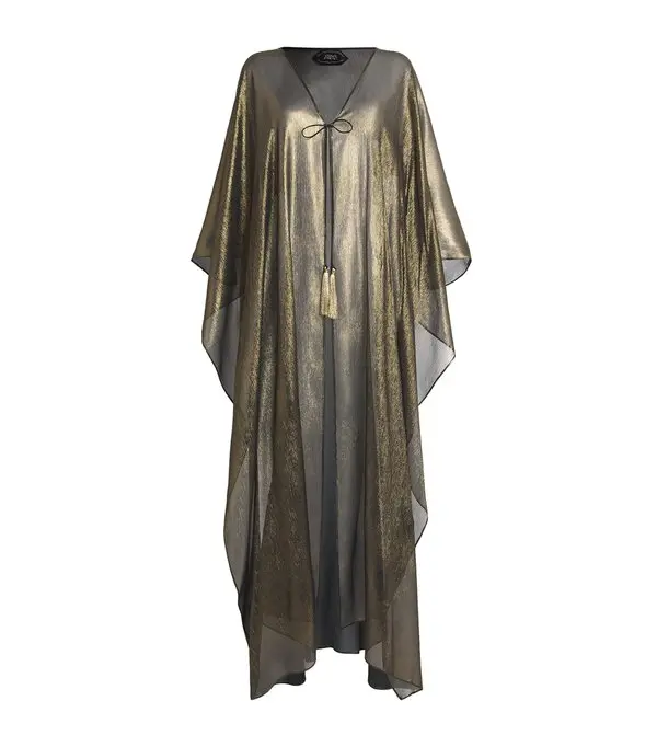 TALLER MARMO Silk Paradis Kaftan - Gold