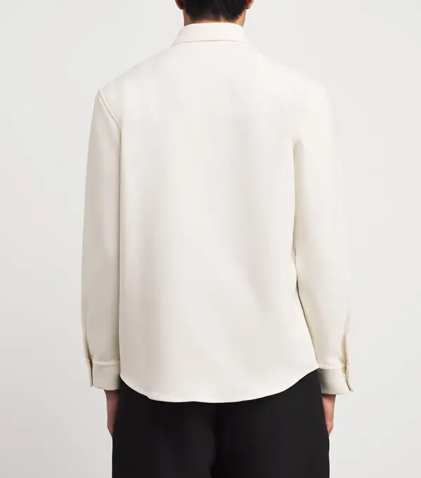 Sandro Fleece Long-sleeve Shirt