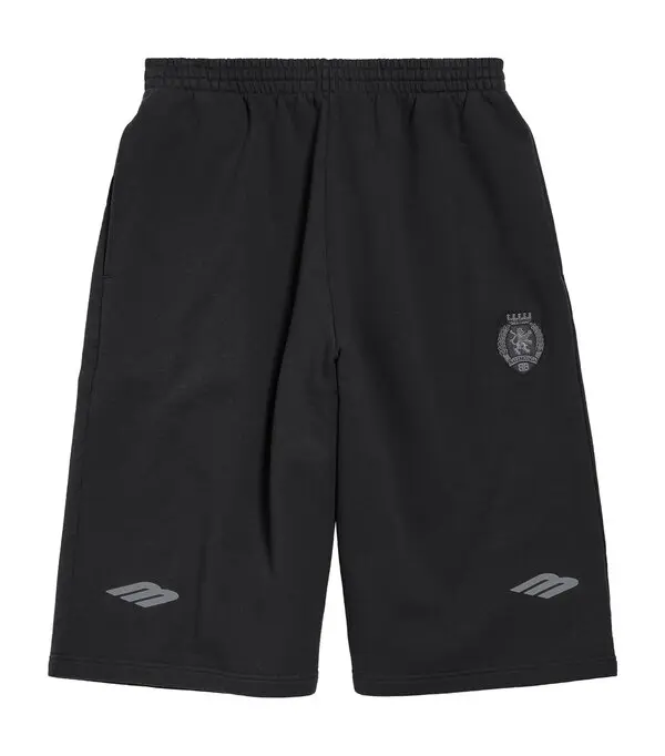 Balenciaga Cotton Oversized Shorts