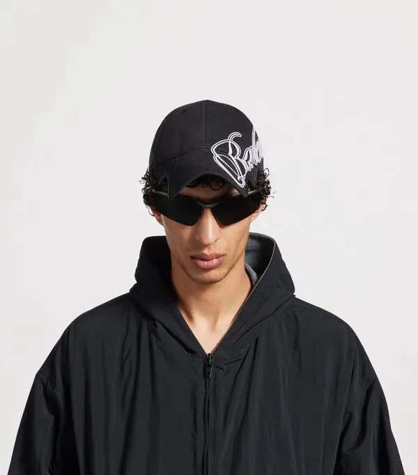 Balenciaga Cursive Logo Baseball Cap