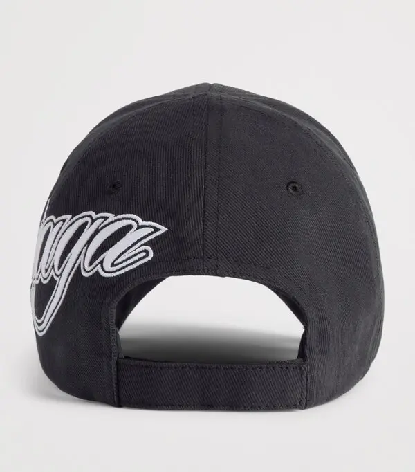 Balenciaga Cursive Logo Baseball Cap