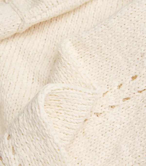 Ulla Johnson Cotton-blend Peplum Aurelie Sweater