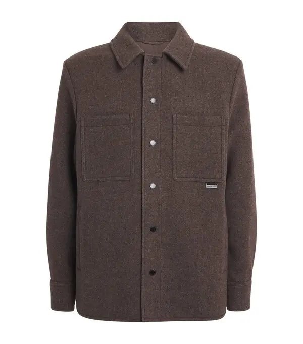 Canada Goose Wool-blend Atkinson Overshirt - Brown