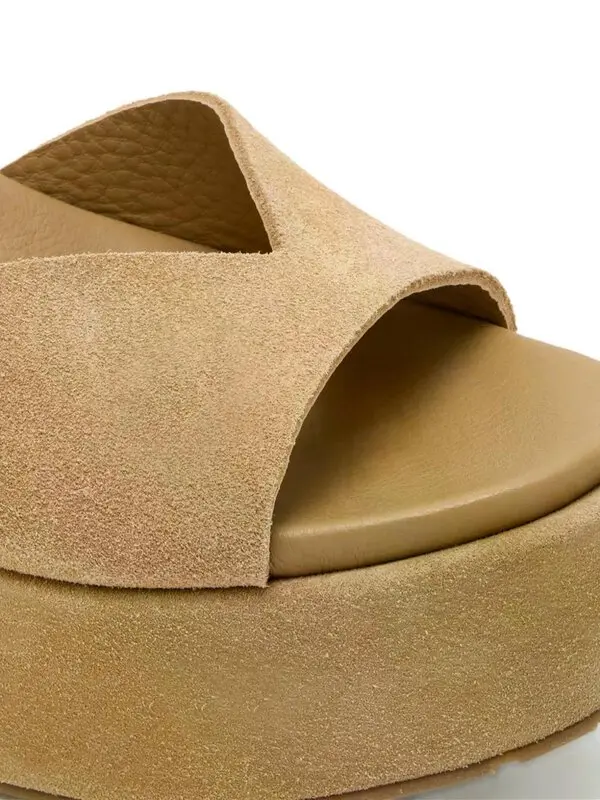 PEDRO GARCIA Platform Buckle Sandals