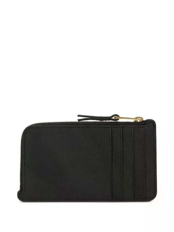 Loewe Grained-leather Card Holder - Black
