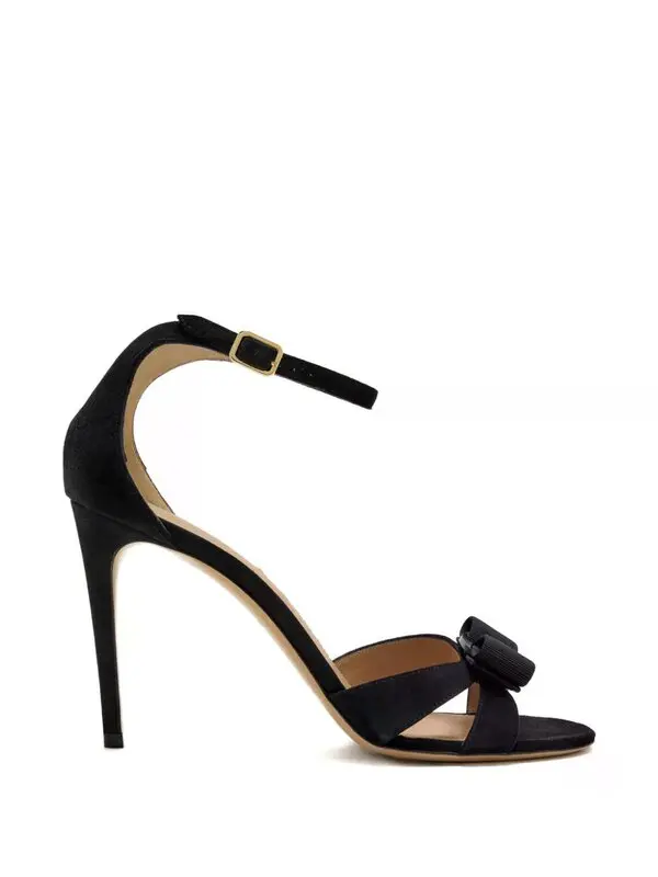 FERRAGAMO Bow Strap Stiletto Sandals
