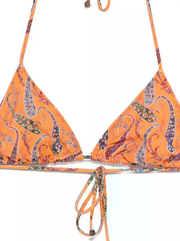Etro Paisley-print Bikini - Orange