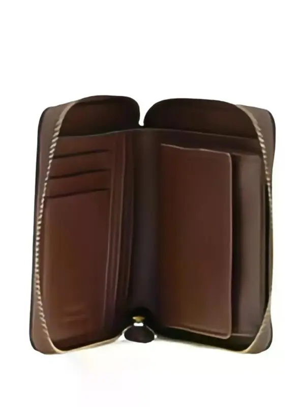 Pinko Emblem Zip Taylor Wallet - Brown