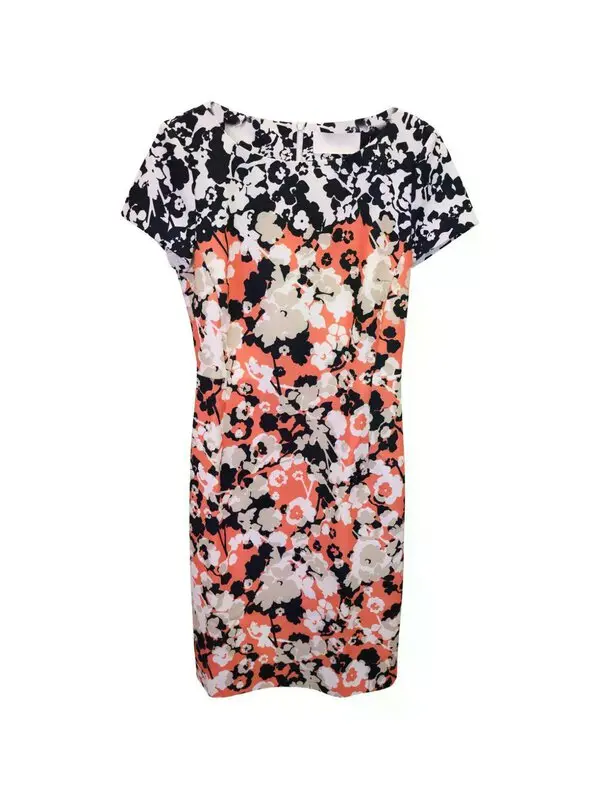 BOSS Donisa Floral-print Mini Dress