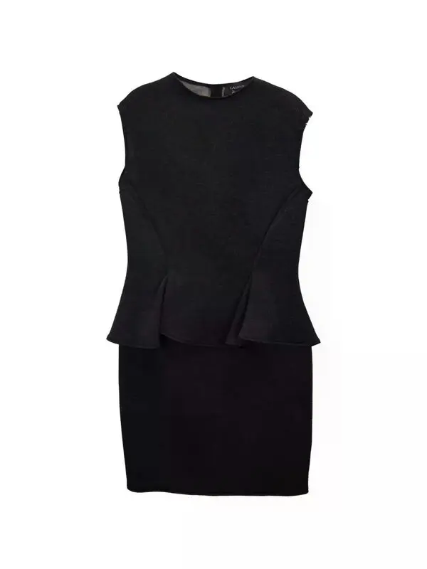 LANVIN Peplum Waist Dress