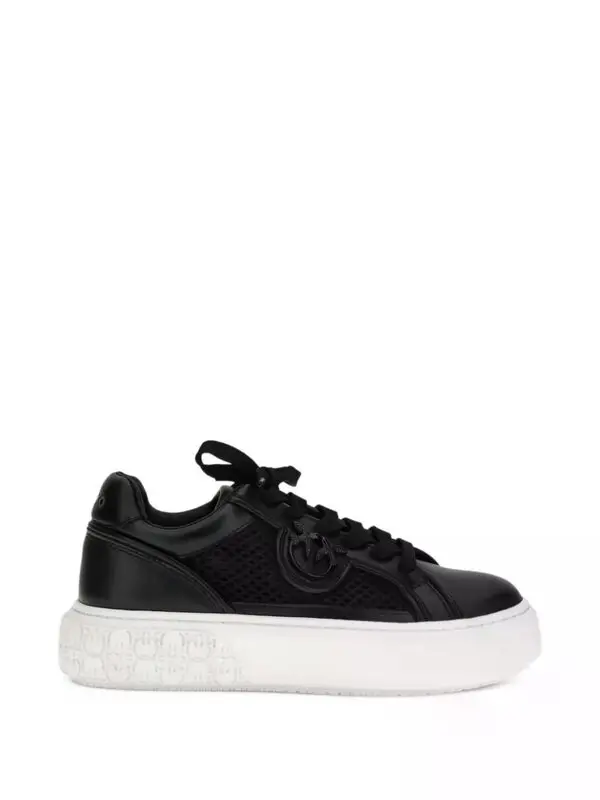 Pinko Logo Appliqué Platform Sneakers