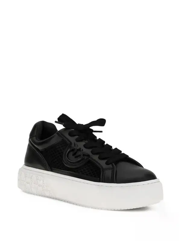 Pinko Logo Appliqué Platform Sneakers