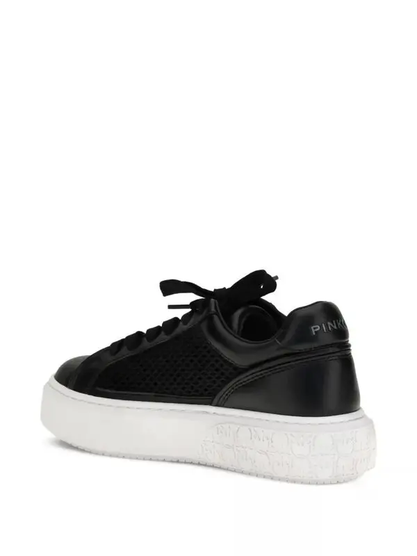 Pinko Logo Appliqué Platform Sneakers