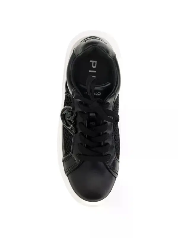 Pinko Logo Appliqué Platform Sneakers