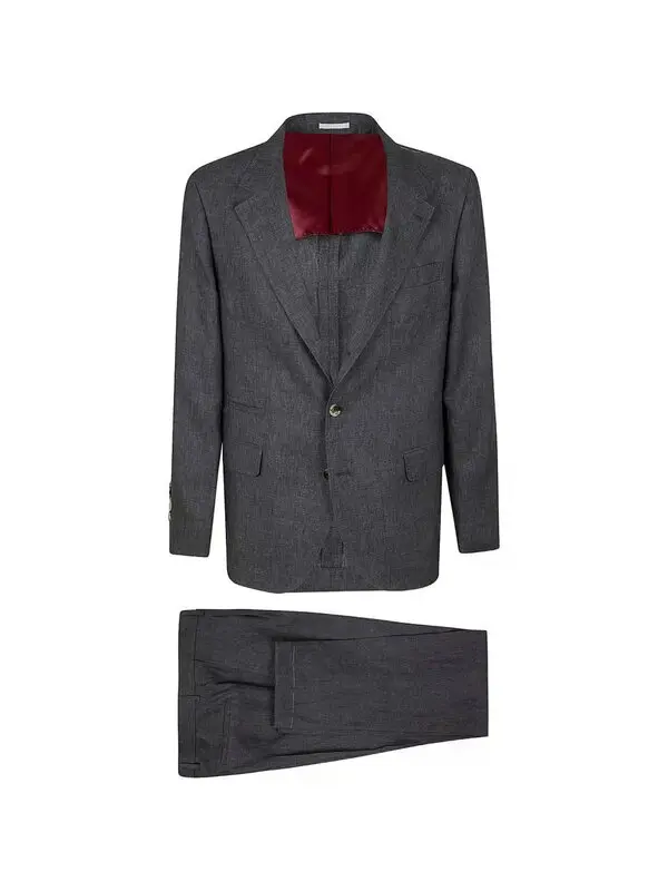 Brunello Cucinelli Notched-lapel Single-breasted Suit