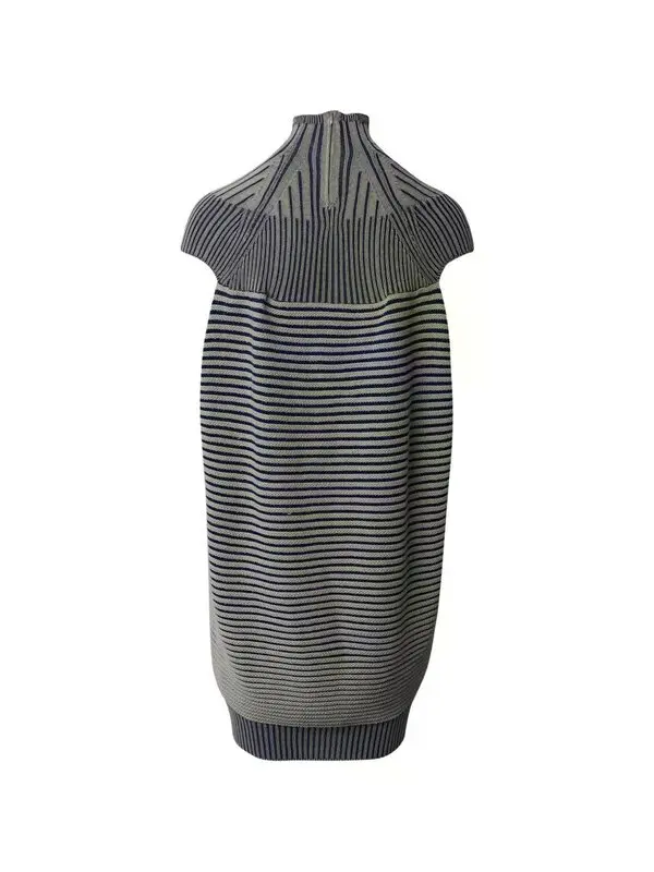 PETER PILOTTO Striped High Neck Dress
