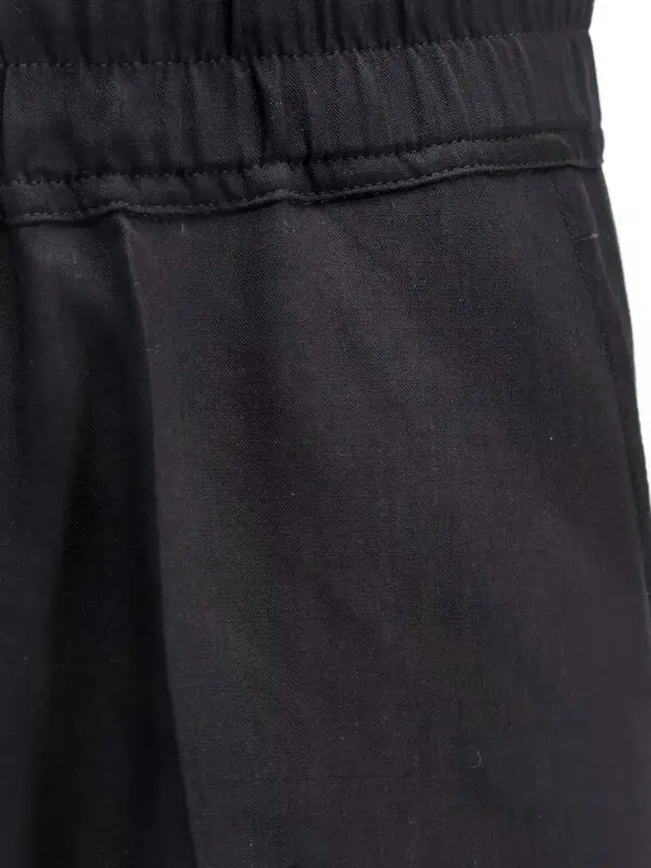 Rick Owens Drawstring Flap-pocket Trousers - Black
