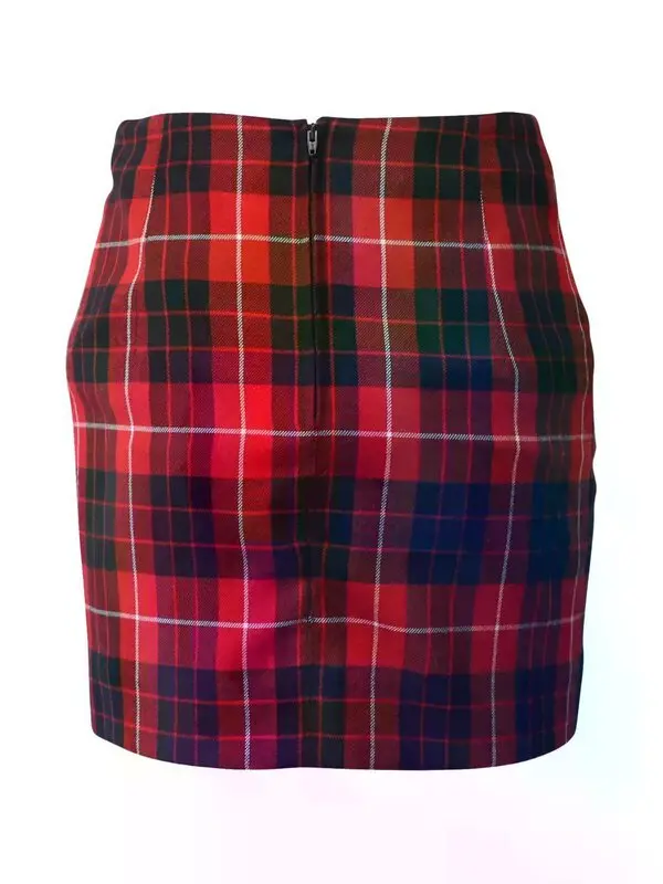 JEAN PAUL GAULTIER Plaid Zip Skirt