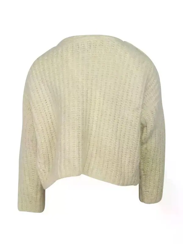 ISABEL MARANT VINTAGE Button-detail Oversized Sweater