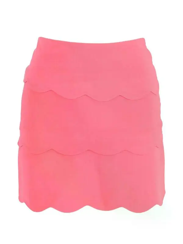 Sandro Scalloped Mini Skirt