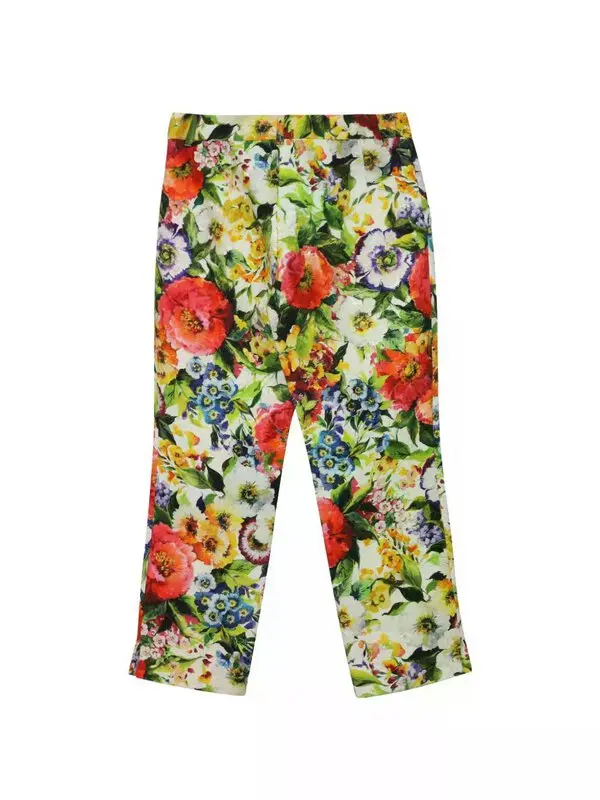 Dolce & Gabbana Floral-pattern Trousers