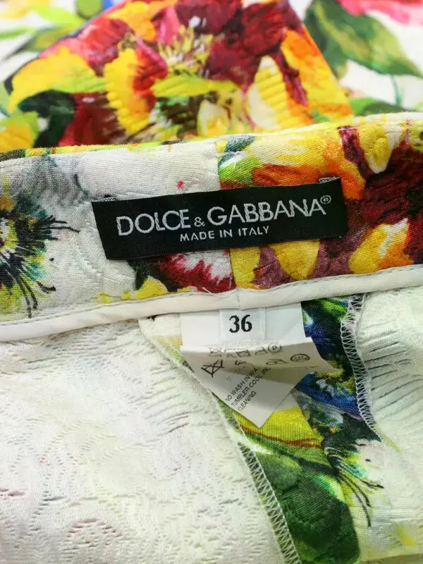 Dolce & Gabbana Floral-pattern Trousers