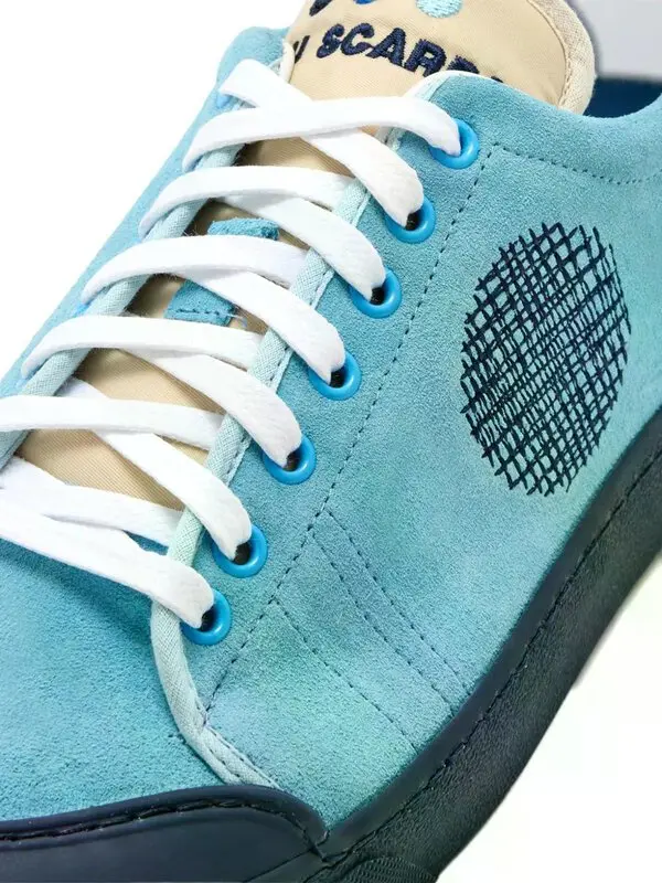BLU SCARPA Lattan Toe Cap Sneakers