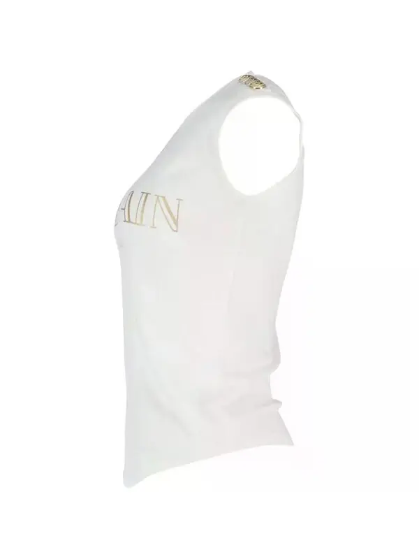Balmain Logo-print Tank Top