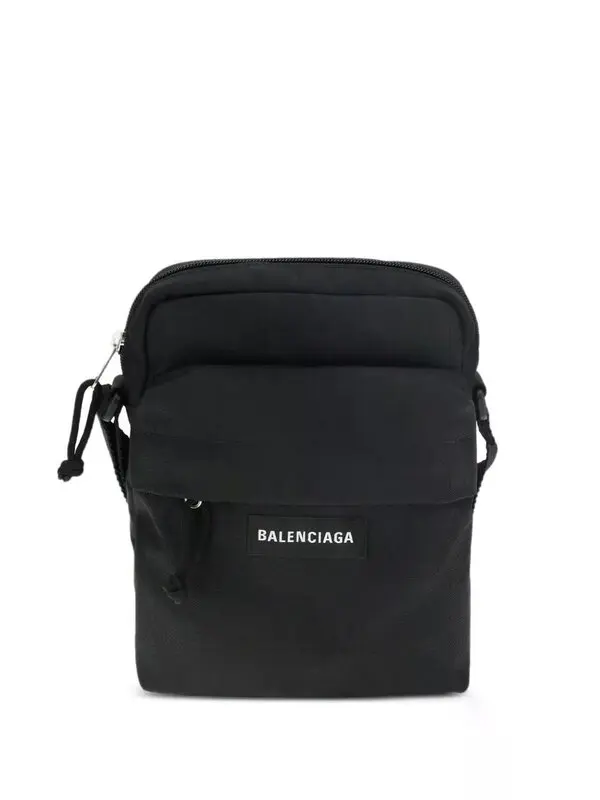 Balenciaga Zip Pouch Shoulder Bag - Black