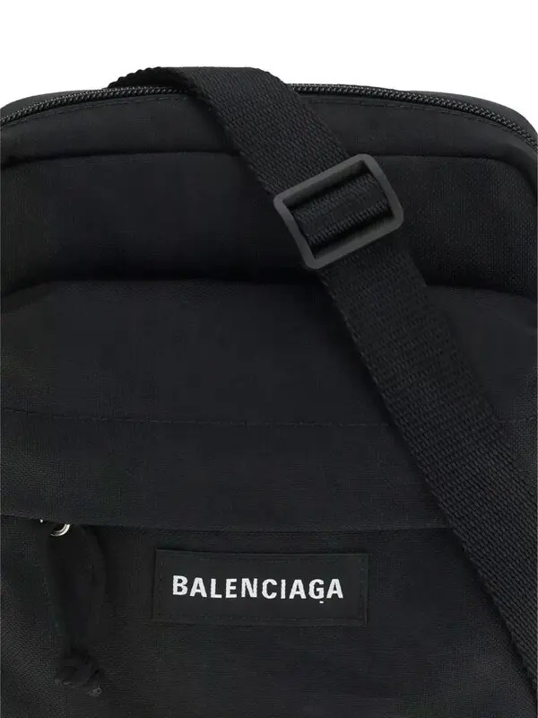 Balenciaga Zip Pouch Shoulder Bag - Black