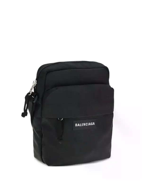 Balenciaga Zip Pouch Shoulder Bag - Black