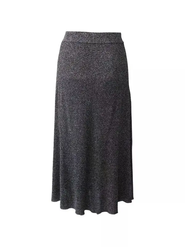 JOSEPH Ribbed Midi Skirt