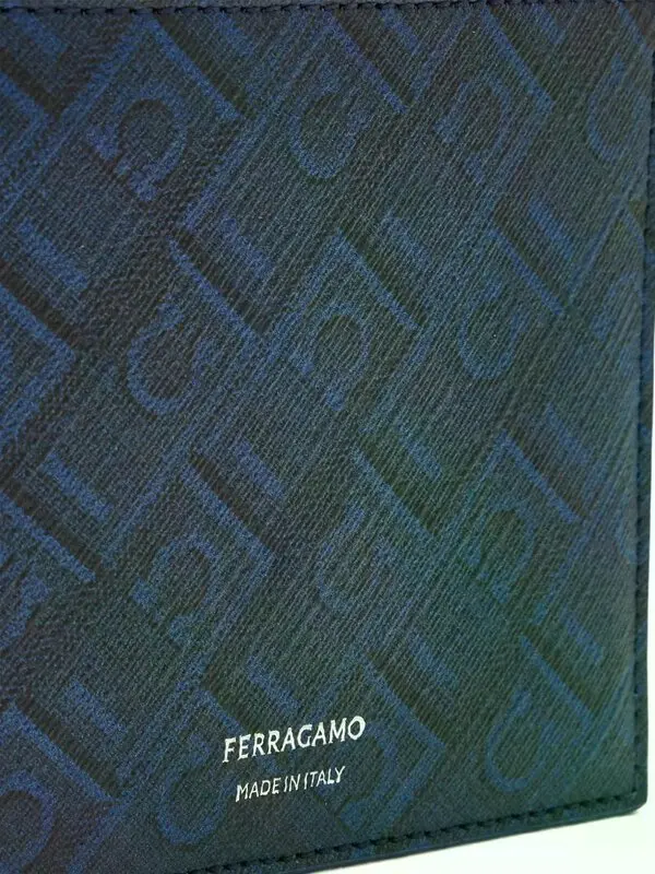 FERRAGAMO Logo-detail Leather Wallet