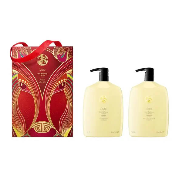 Oribe Lunar New Year Hair Alchemy Resilience Liter Set - One-color