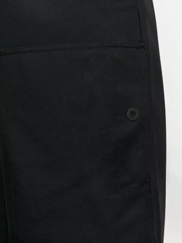 Off-White High-waisted Wide-leg Trousers