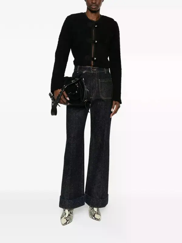 Isabel Marant Étoile Gradilia Bouclé Jacket With Suede-style Details - Black