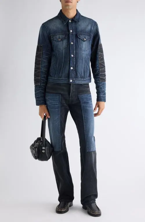 Acne Studios 2010 M Patchwork Straight Leg Jeans
