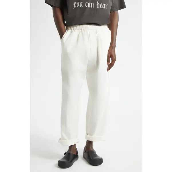 UNDERCOVERISM Cotton And Cashmere Relaxed-fit Pants
