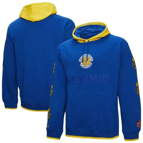 Mitchell & Ness Golden State Warriors Hardwood Classics Team Og 3.0 Pullover Hoodie - Royal